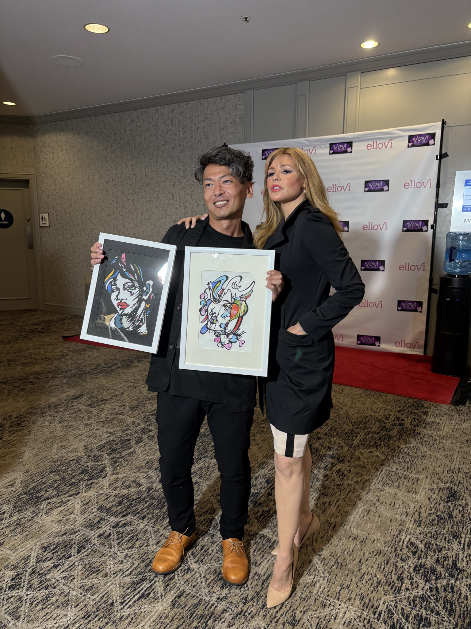 Emmy Awards2025 VIP Gifting Lounge/ハリウッド出展の記録2025.9.12。 - PAPER-CUTTING ARTIST HACHI